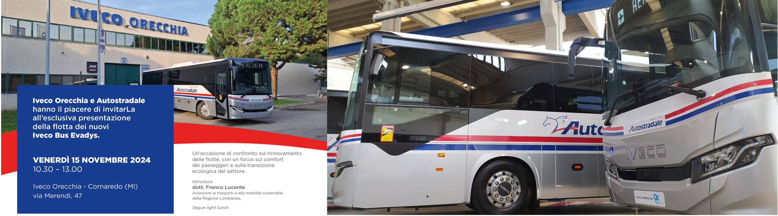 Iveco Orecchia consegna ad Autostradale 20 Evadys di nuova generazione ...